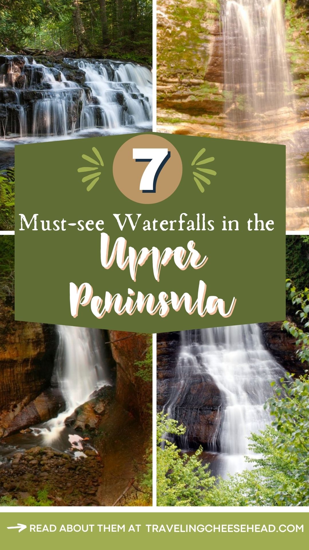 Breathtakingly Beautiful: 7 Must-See Waterfalls in the Upper Peninsula ...
